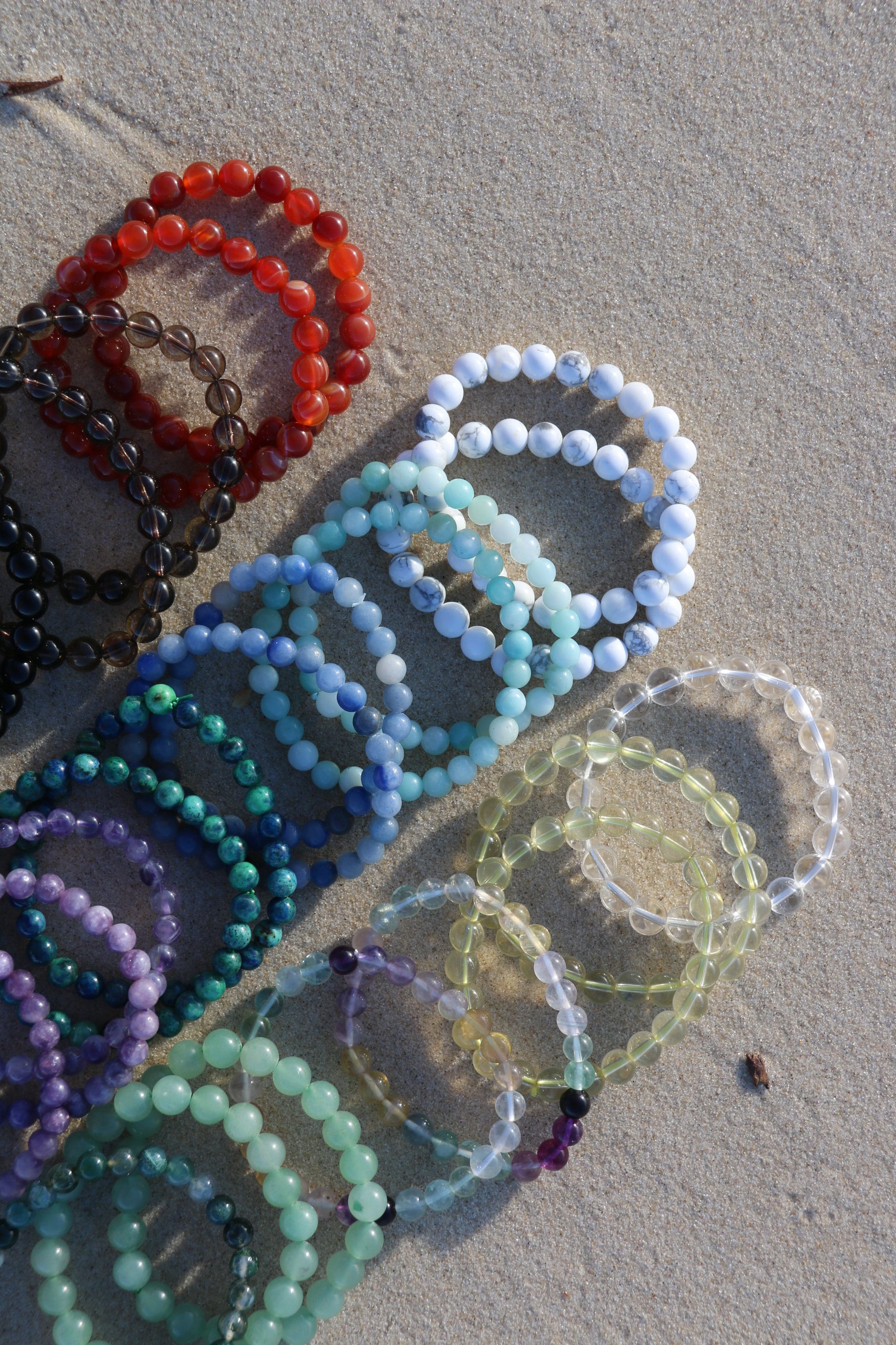 crystal bead bracelets | earth’s gift.